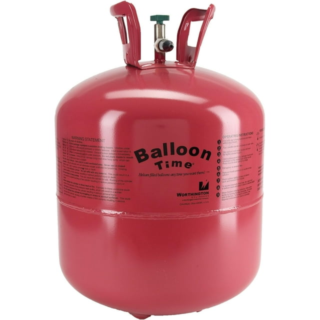 "Blue Ribbon Jumbo 12"" Disposable Helium Cylinder - Portable, Extra ...