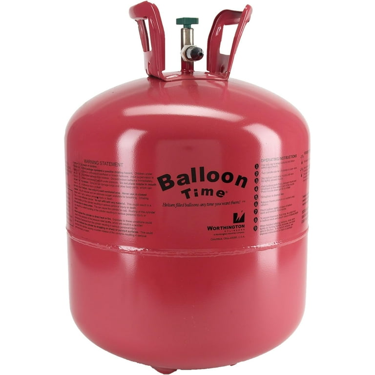 Refillable Helium Tank Walmart Balloon Tails Balloon Time