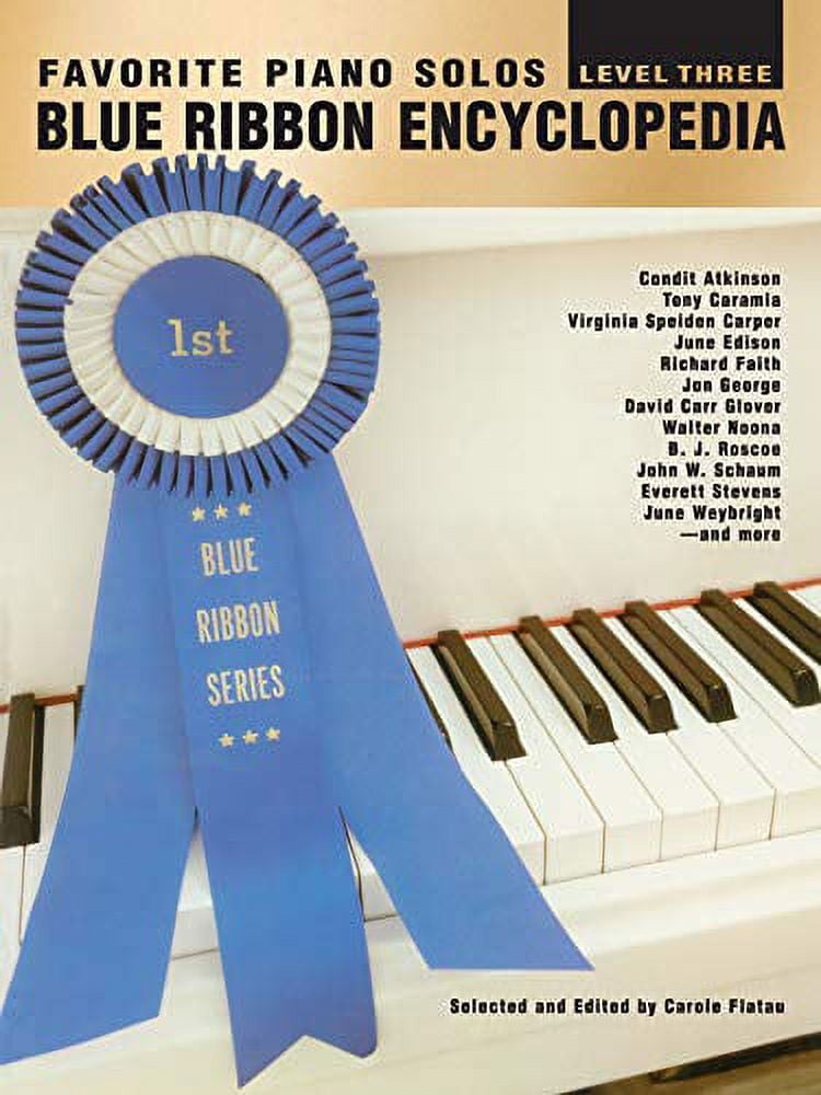 Blue Ribbon Encyclopedia Favorite Piano Solos: Level 3 (Paperback) by ...
