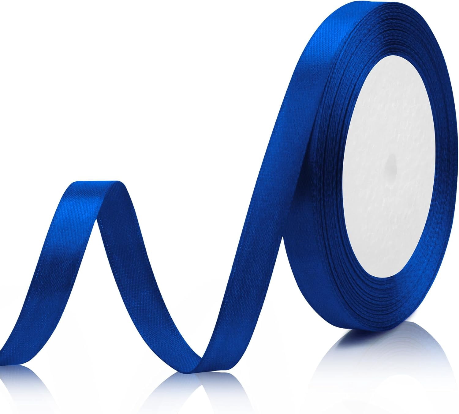 Blue Ribbon for Gift Wrapping - 3 Inch Royal Blue Satin Ribbon for ...