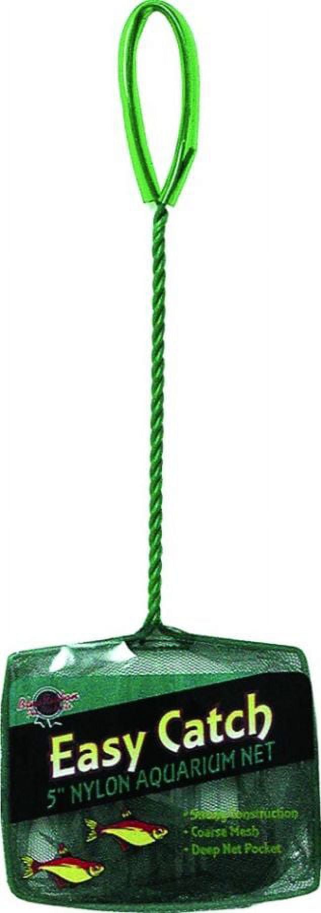 Blue Ribbon Pet Easy Catch Coarse Nylon Aquarium Net [Aquarium, Nets] 1 count (5"W Net ...