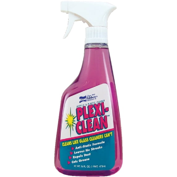 Blue Ribbon Plexi-Clean Acrylic Plastic and Surface Cleaner, 16 fl. oz ...