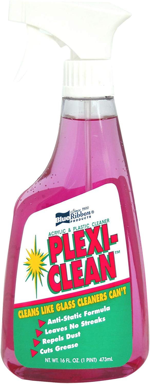 Blue Ribbon Plexi-Clean Acrylic Plastic and Surface Cleaner, 16 fl. oz ...