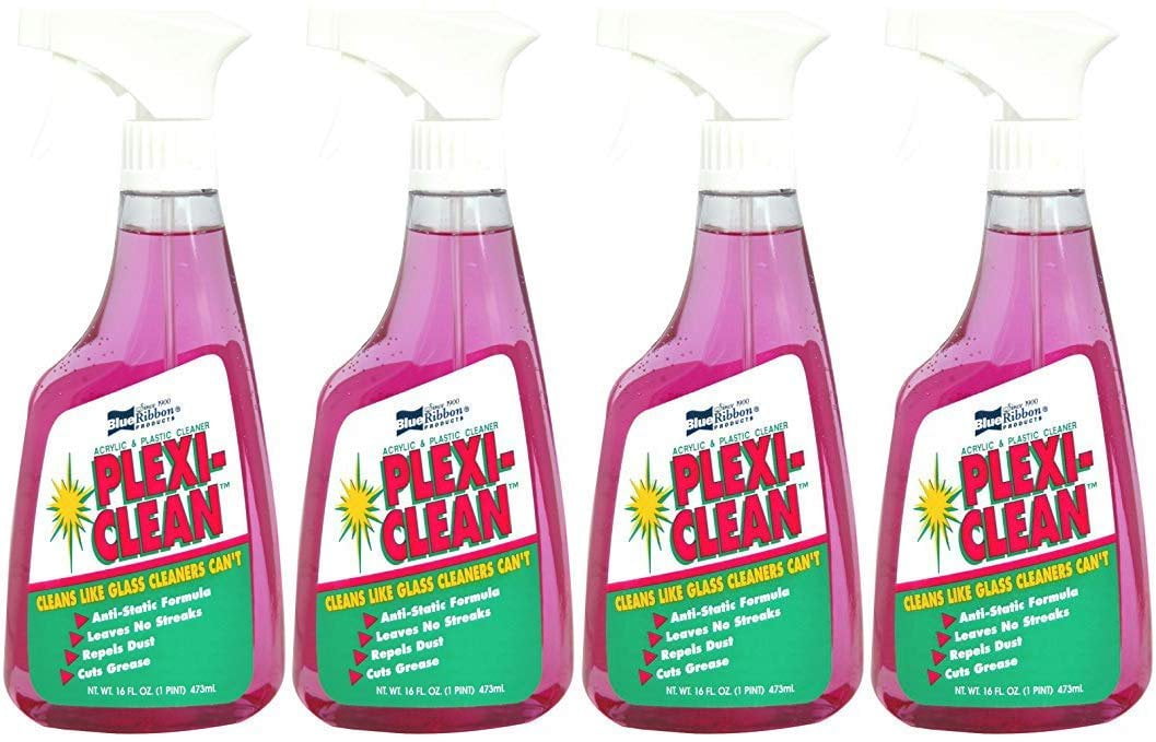 Blue Ribbon Plexi-Clean Acrylic and Plastic Cleaner, 16 fl. oz. Fur Pak ...