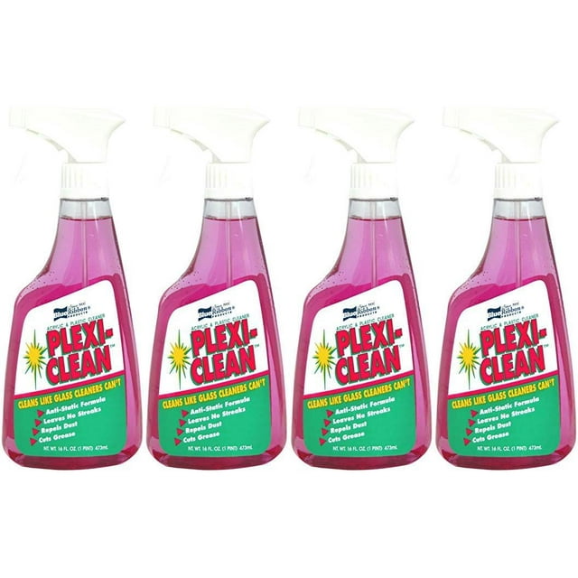 Blue Ribbon Plexi-Clean Acrylic and Plastic Cleaner, 16 fl. oz. Fur Pak ...