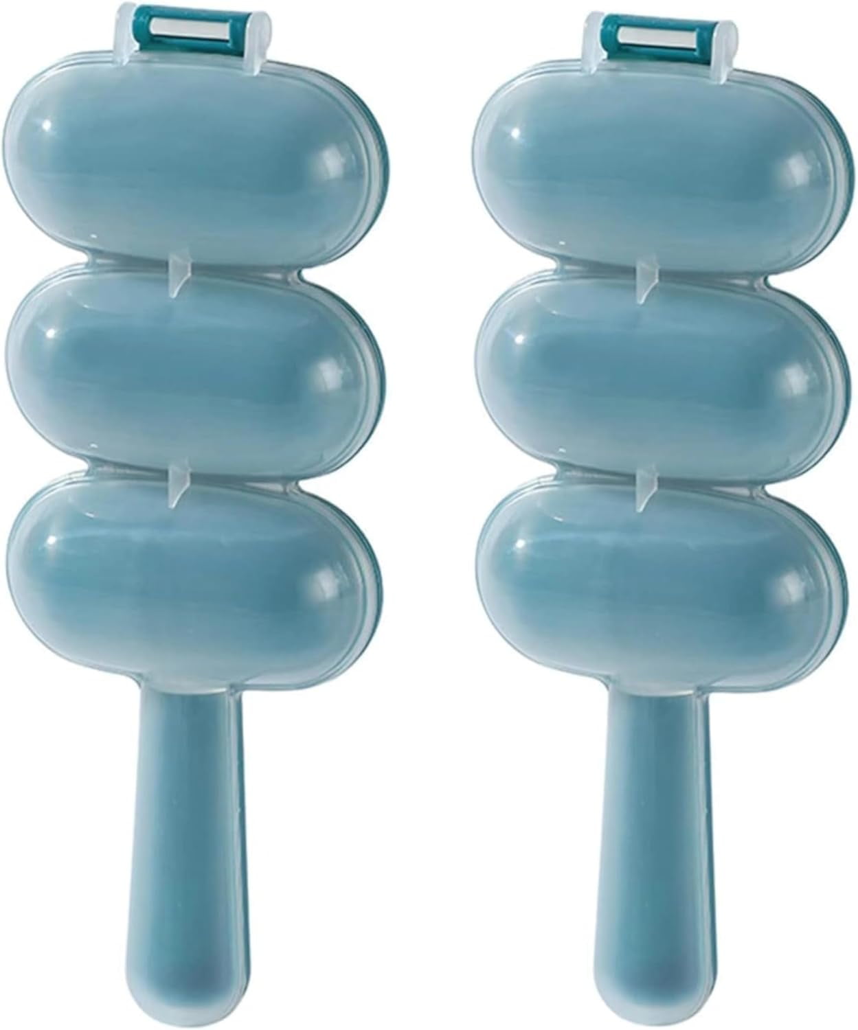 Blue Rice Ball Maker - Shake & Mold Rice Balls, Sushi Plates & DIY Kit ...