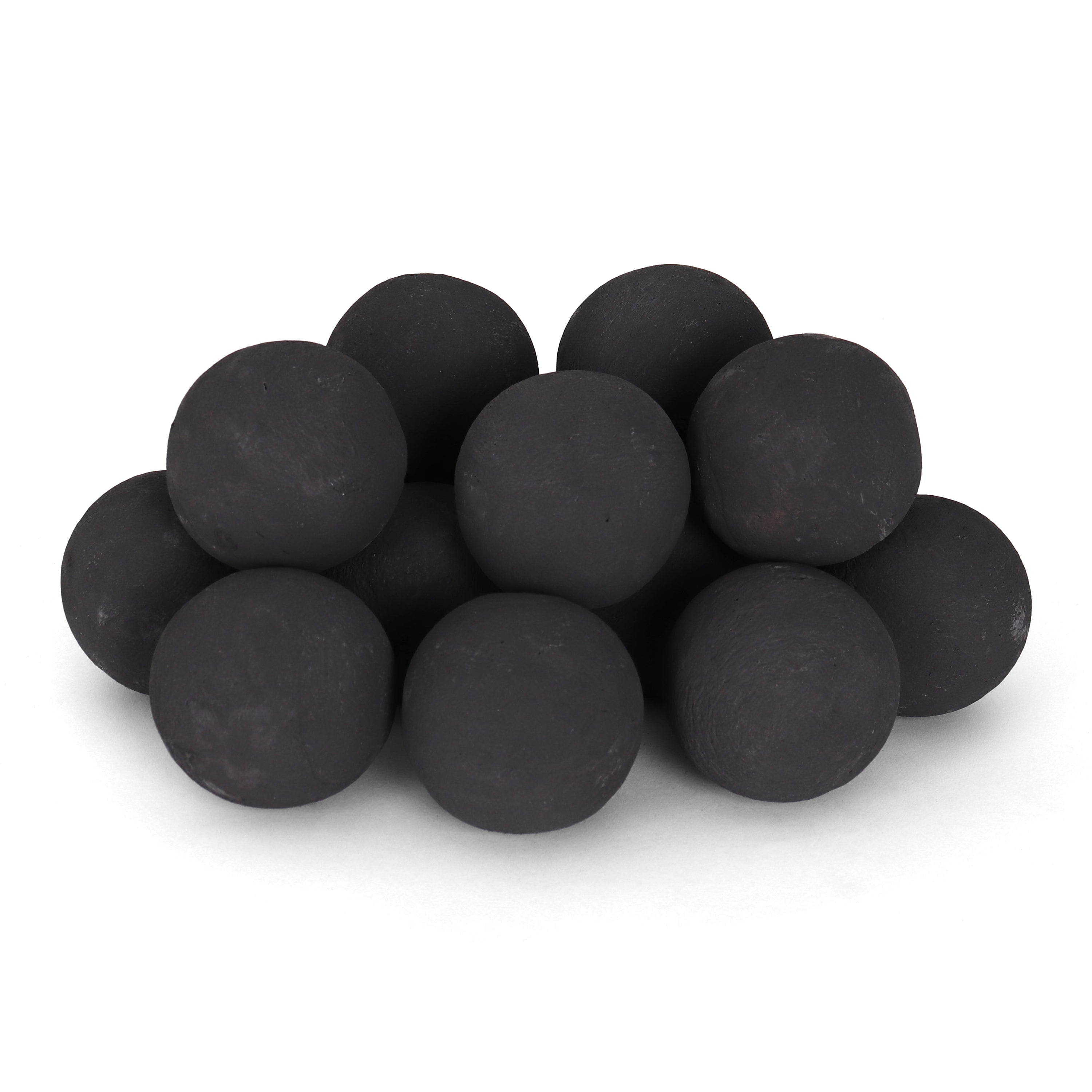Blue Ridge Brand Ceramic Fire Balls - Lava Rock for Fire Pits - Propane ...