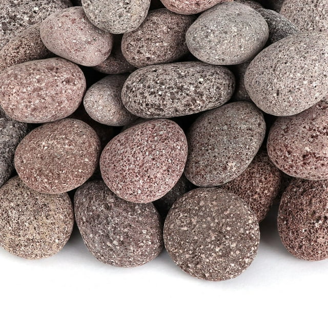 Blue Ridge Brand Lava Rock - Tumbled Lava Stones - Red Lava Pebbles ...