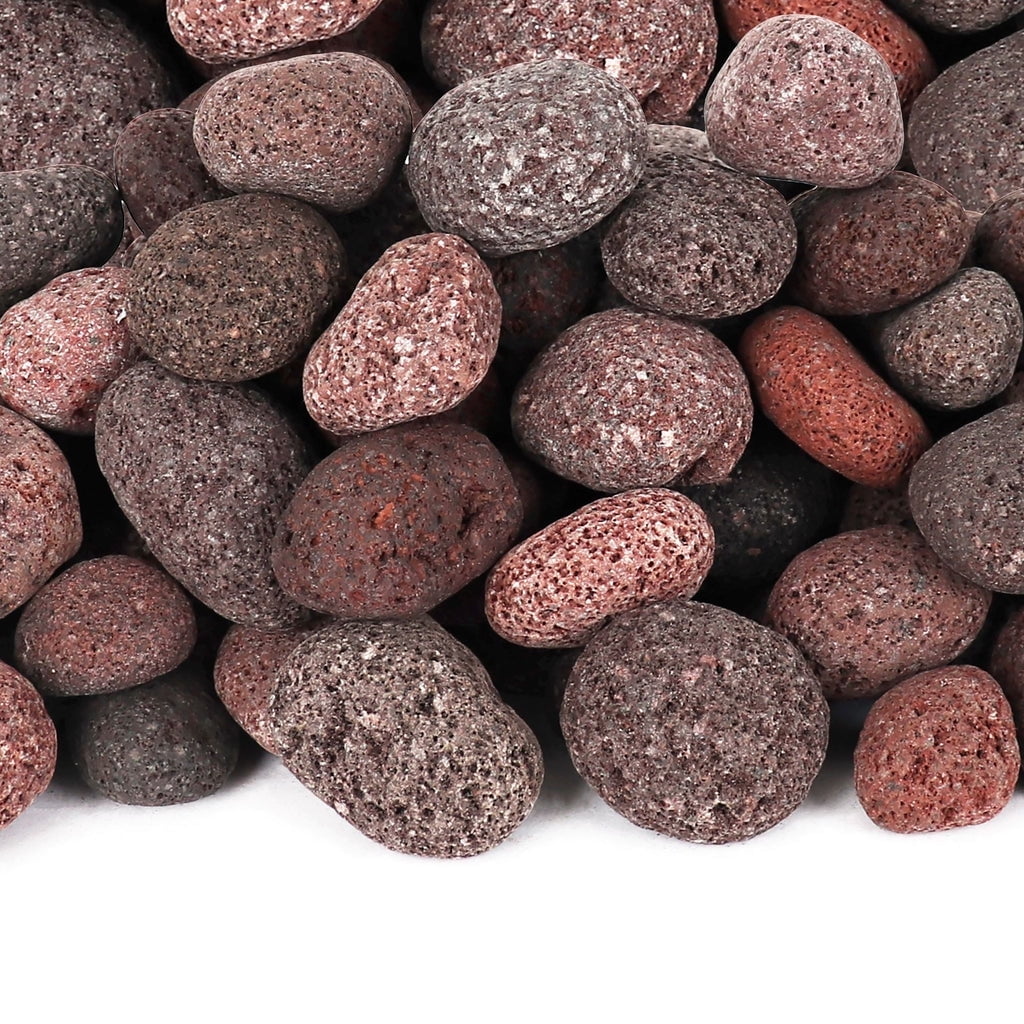 Blue Ridge Brand Lava Rock - Tumbled Lava Stones - Red Lava Pebbles ...