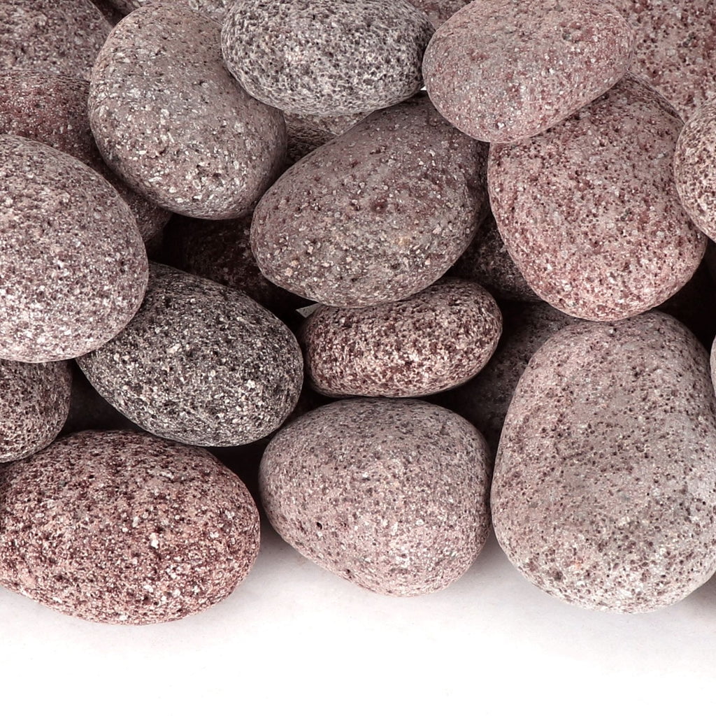 Blue Ridge Brand Lava Rock - Tumbled Lava Stones - Red Lava Pebbles ...