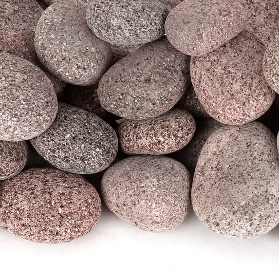 Blue Ridge Brand Lava Rock - Tumbled Lava Stones - Red Lava Pebbles ...
