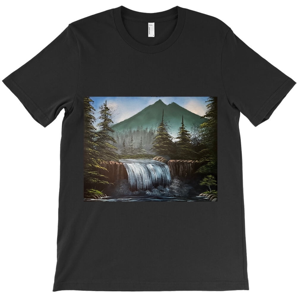 Blue Ridge Falls Funny Nature Waterfall Graphic Novelty Art Design ...