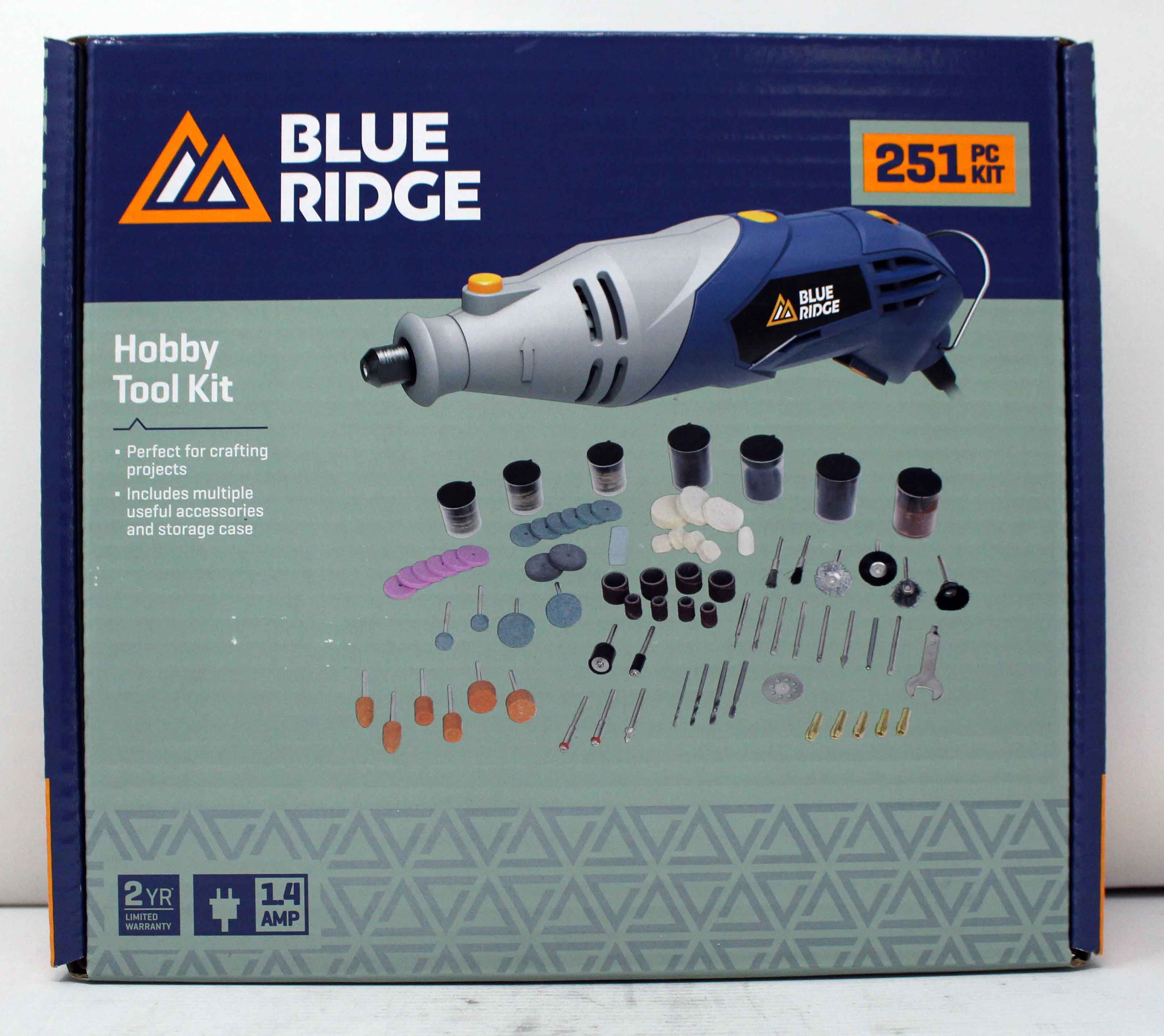 Blue Ridge Hobby Tool Kit Blue 251 Pieces - Walmart.com