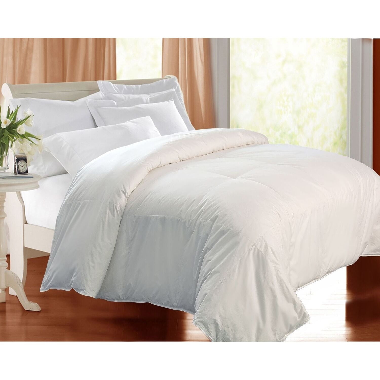 Blue Ridge Kathy Ireland 240 Thread Count Unbleached Cotton Cover ...
