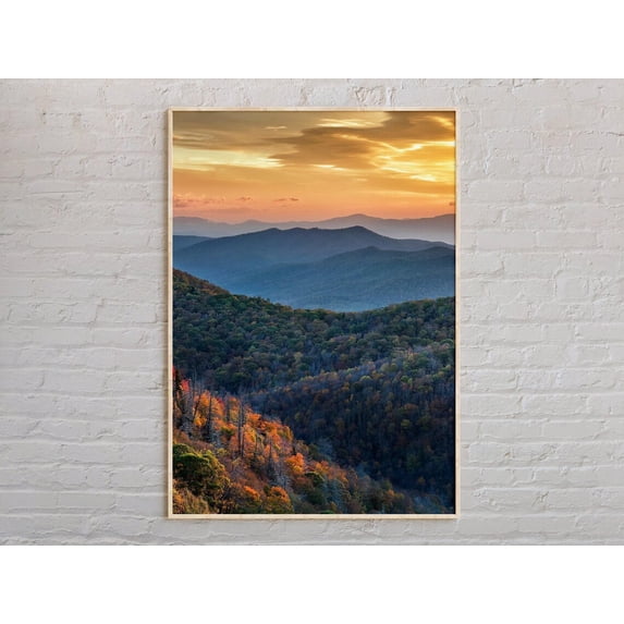 Blue Ridge Mountains Print, Blue Ridge Mountains Wall Art, Blue Ridge ...