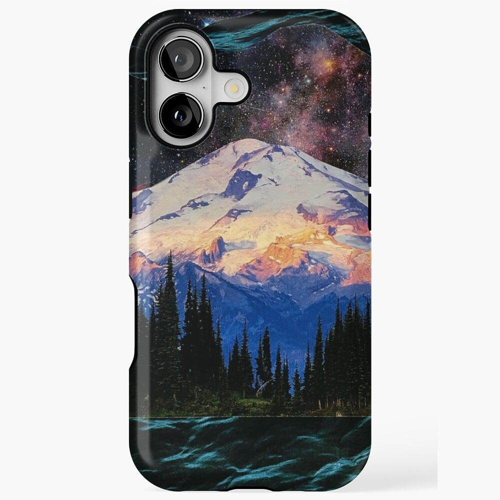 Blue Ridge Mountains Scenic Winter Art Phone Case iPhone Case 17 11 12 ...