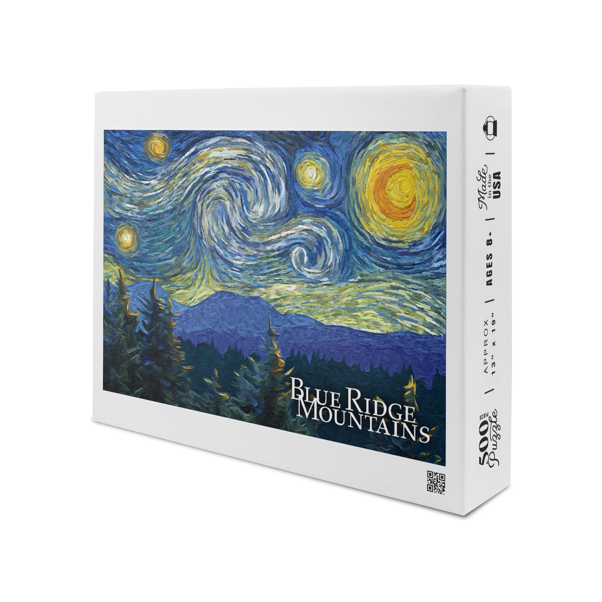 Blue Ridge Mountains, Starry Night (19x27 inches, Premium 500 Piece ...
