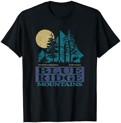 Blue Ridge Mountains Vintage Scenic T Shirt - Walmart.com