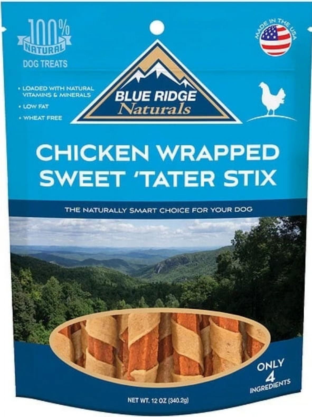 Blue Ridge Naturals Chicken Wrapped Sweet Tater Stix [New Dog Supplies ...
