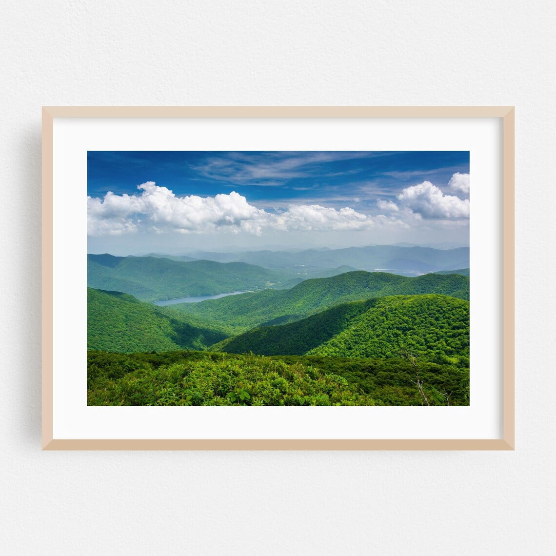 Blue Ridge Parkway North Carolina Mountain Landscape Nature Scenic Fine ...