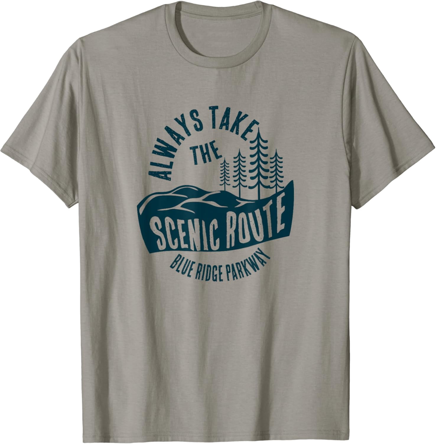 Blue Ridge Parkway Scenic Route T-Shirt - Walmart.com
