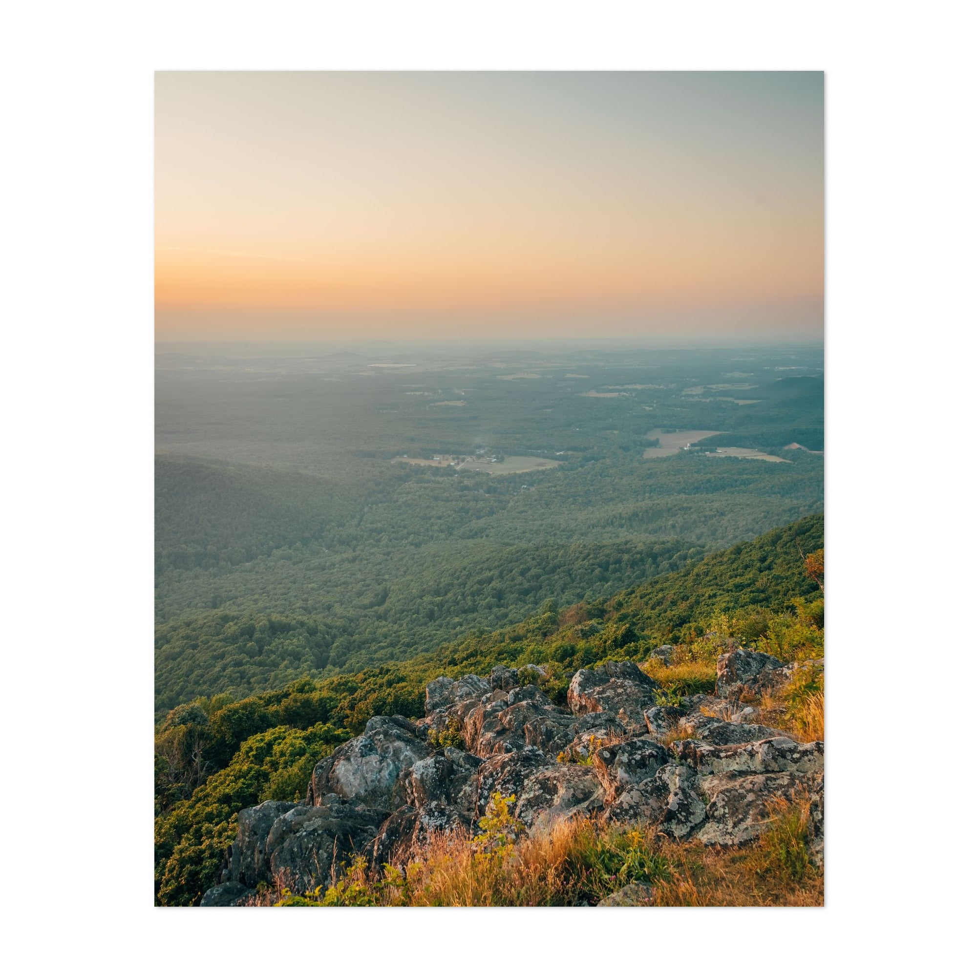 Blue Ridge Parkway Sunset 01 - Photography Landscape Nature Sunset ...