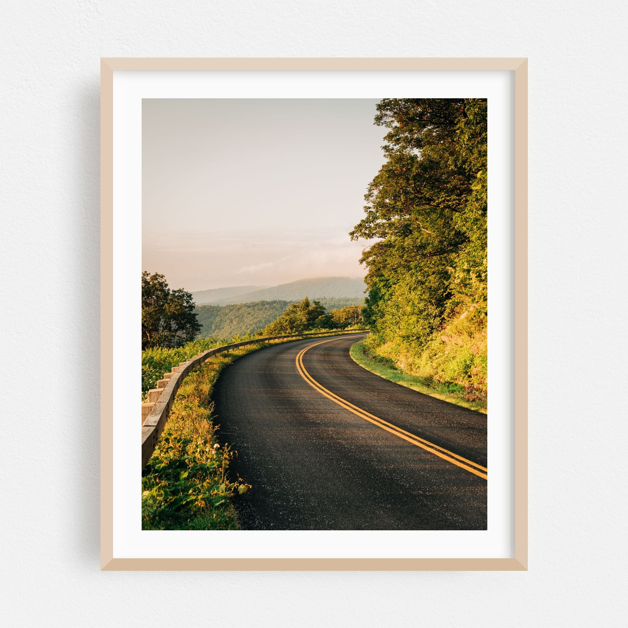 Blue Ridge Parkway near Afton 02 - Photography Landscape Nature Scenic ...