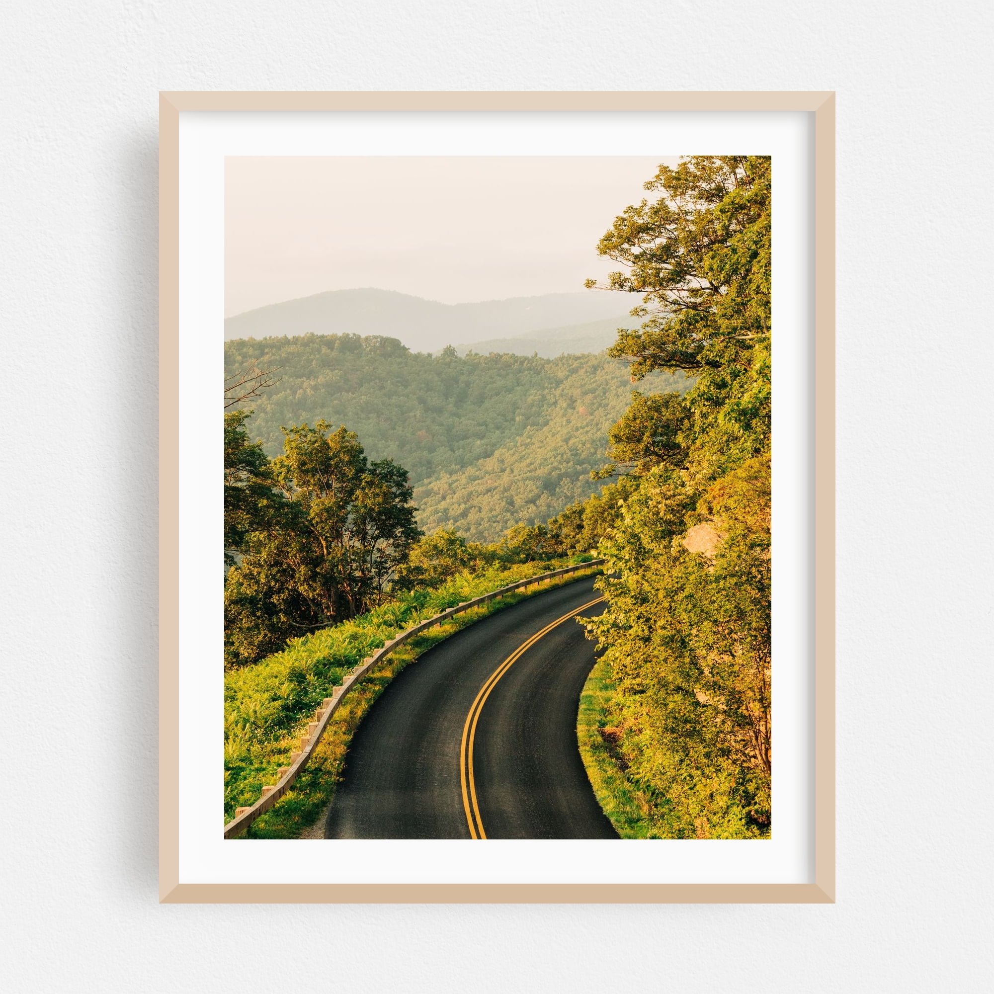 Blue Ridge Parkway near Afton 03 - Photography Landscape Nature Scenic ...