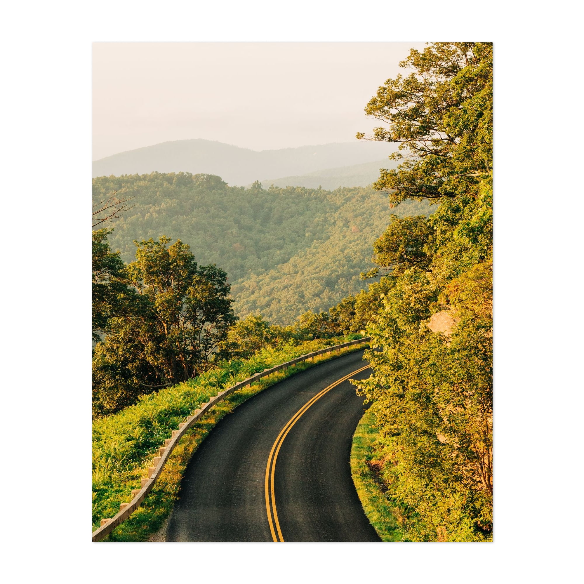 Blue Ridge Parkway near Afton 03 - Photography Landscape Nature Scenic ...