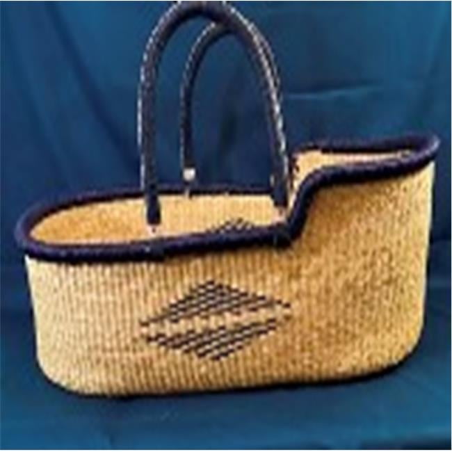 Blue Rim Split Diamond Moses Basket - Walmart.com