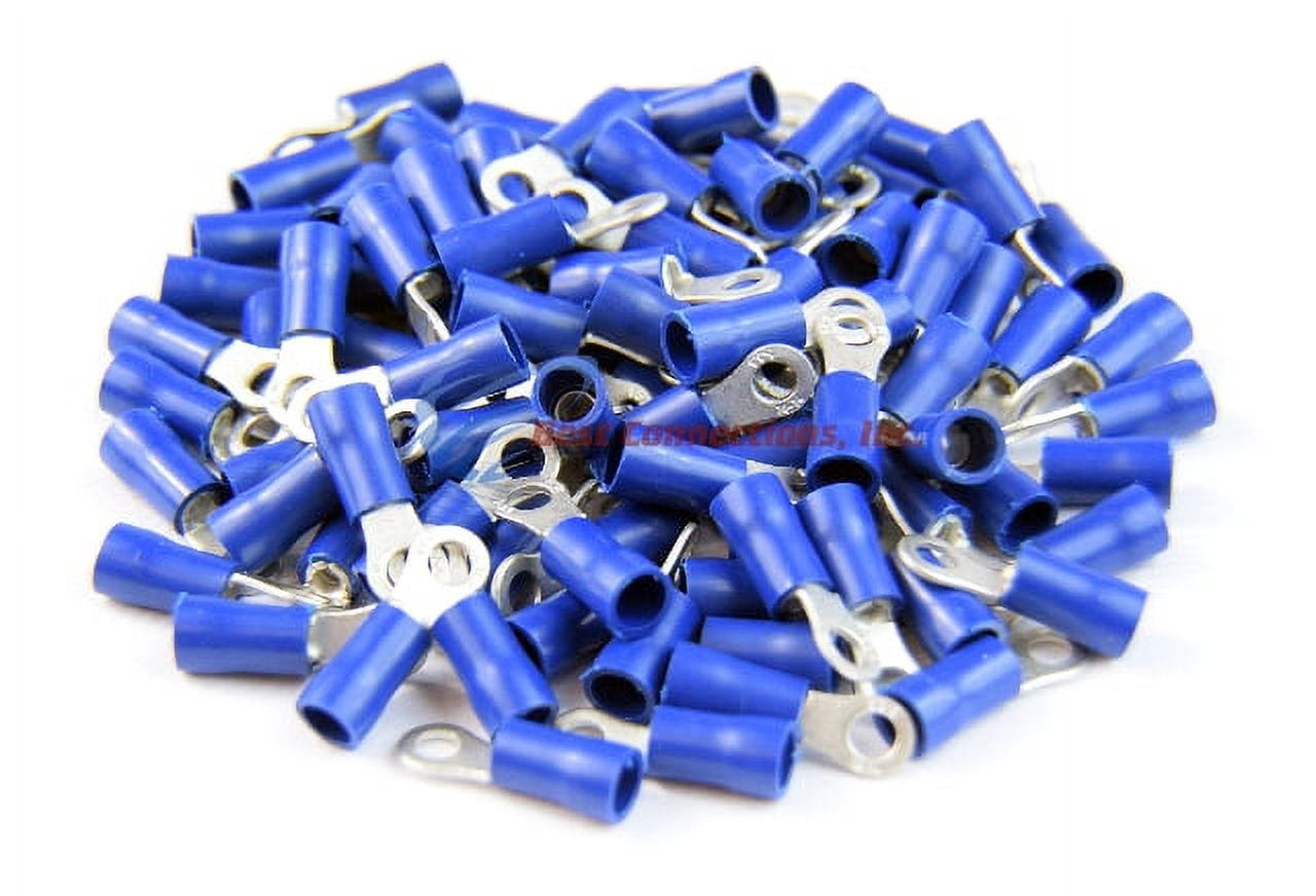 Blue Ring Terminal Vinyl Insulated 16-14 Gauge #6 Metra Install Bay 100 ...