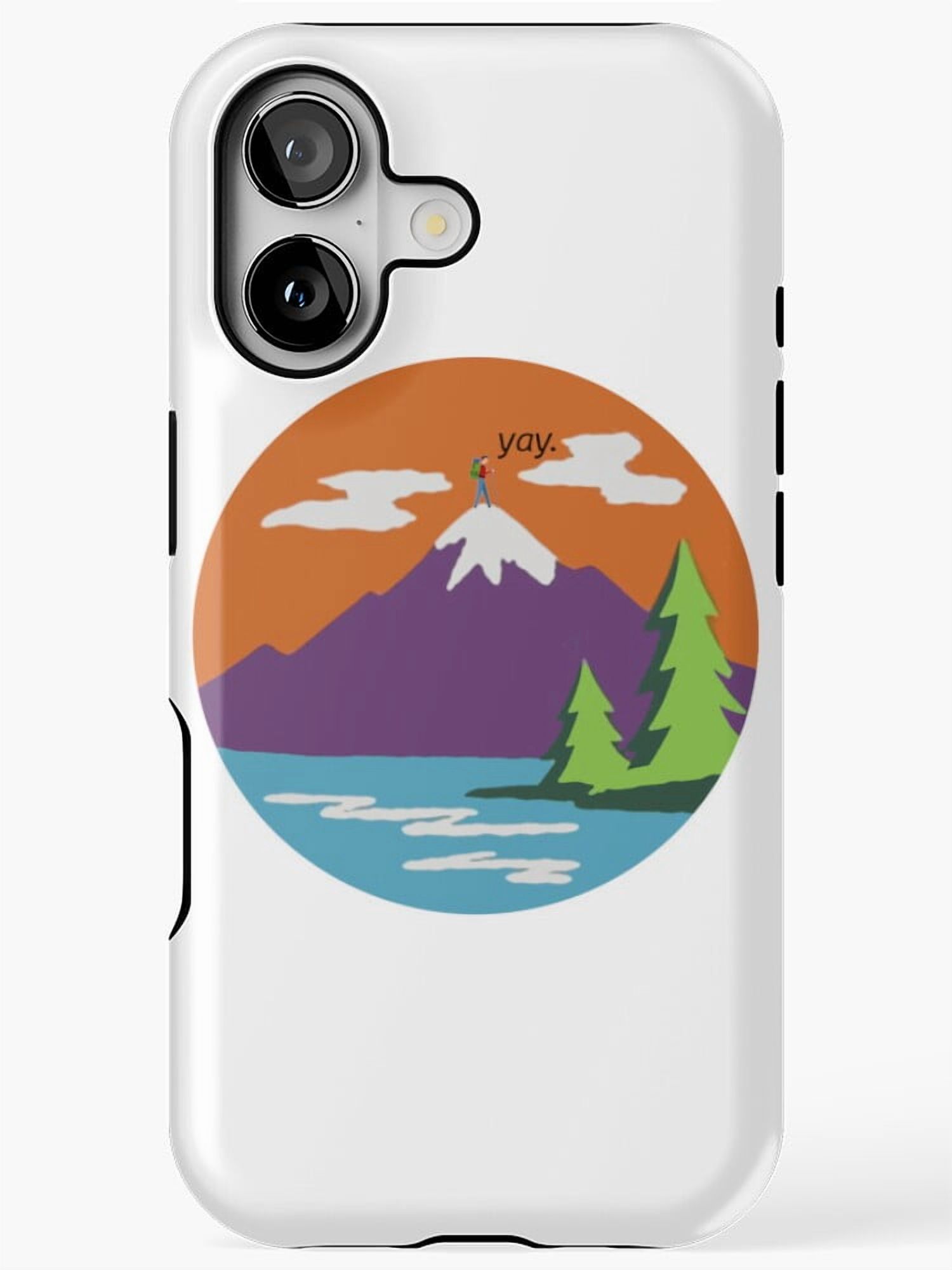 Blue River Scenic Water Art Phone Case for iPhone 11 12 13 14 15 16 17 ...