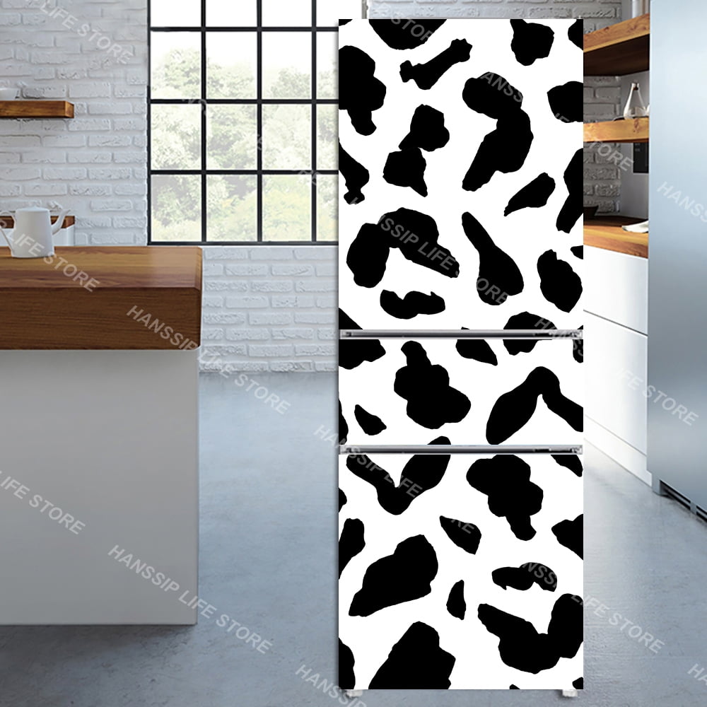 Blue Rose Art Mural Refrigerator Door Sticker Kitchen ration Wallpaper ...