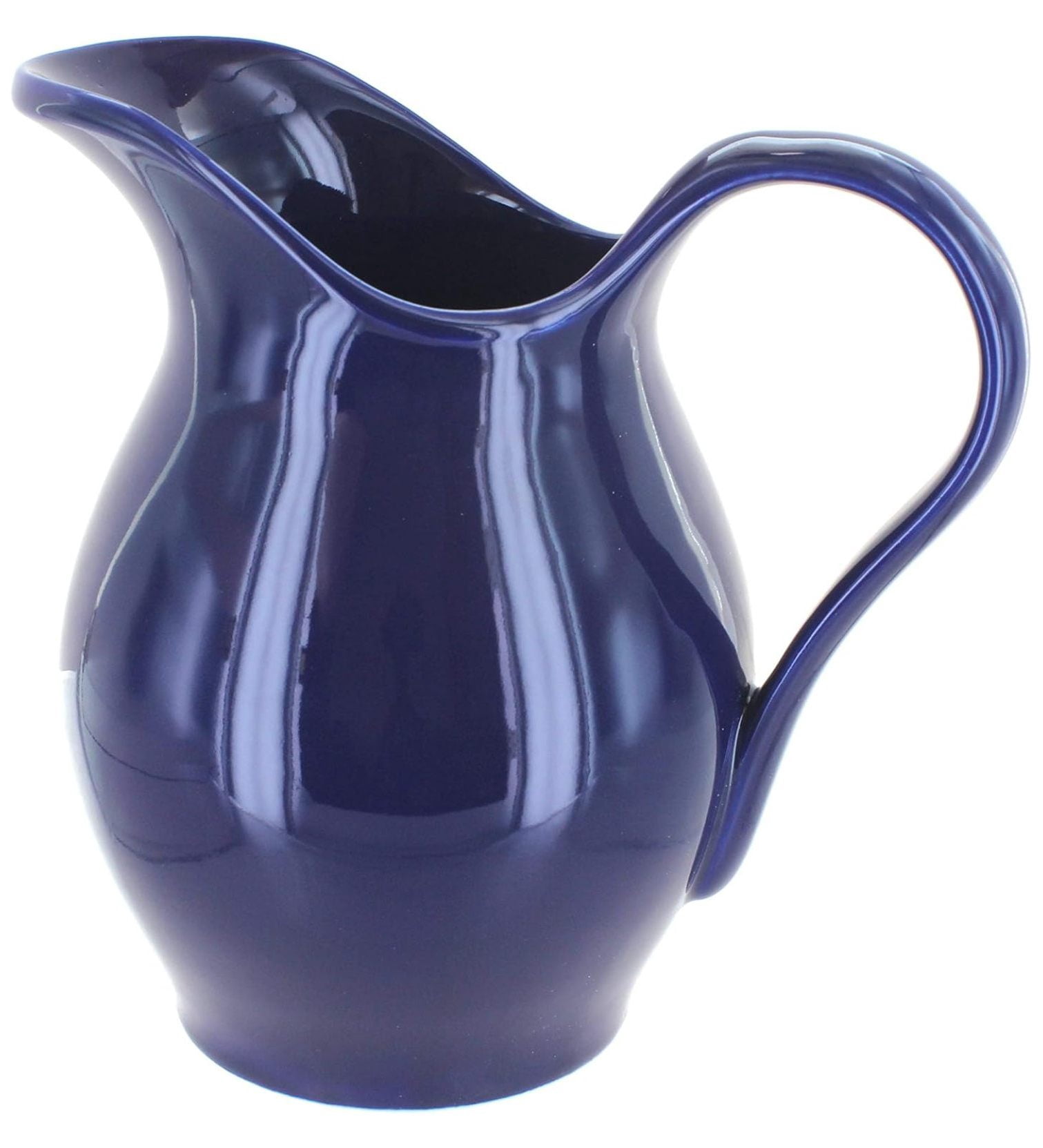 Blue Rose Polish Pottery Cobalt Pitcher - Walmart.com