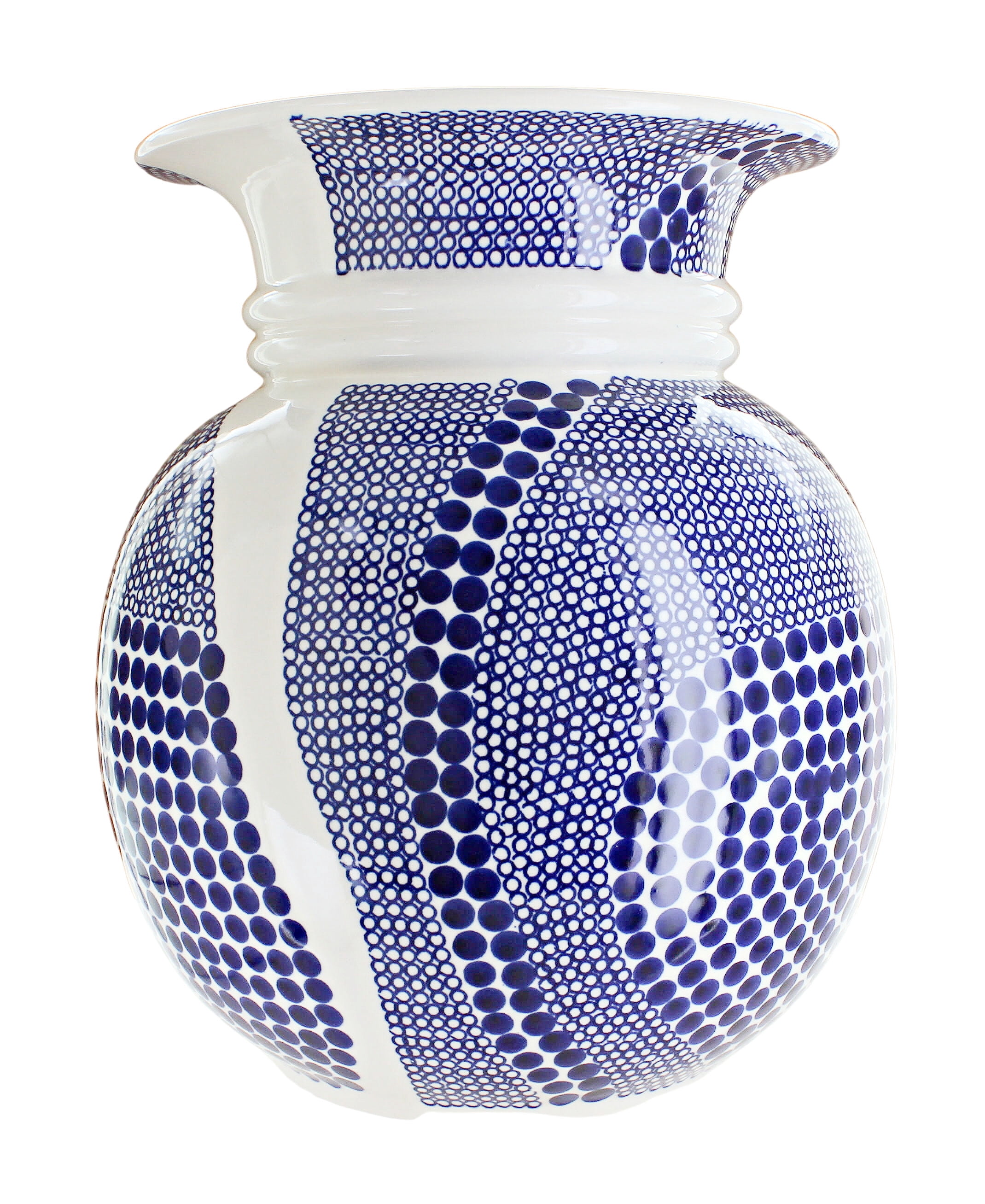 Blue Rose Polish Pottery Indoor Tabletop Zara Floor Vase - Walmart.com