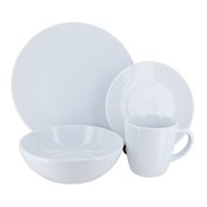 Blue Rose Polish Pottery Apple Blossom 16 PC Dinnerware Set - Walmart.com