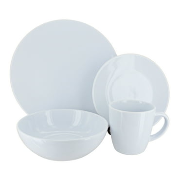 Blue Rose Polish Pottery Apple Blossom 16 PC Dinnerware Set - Walmart.com