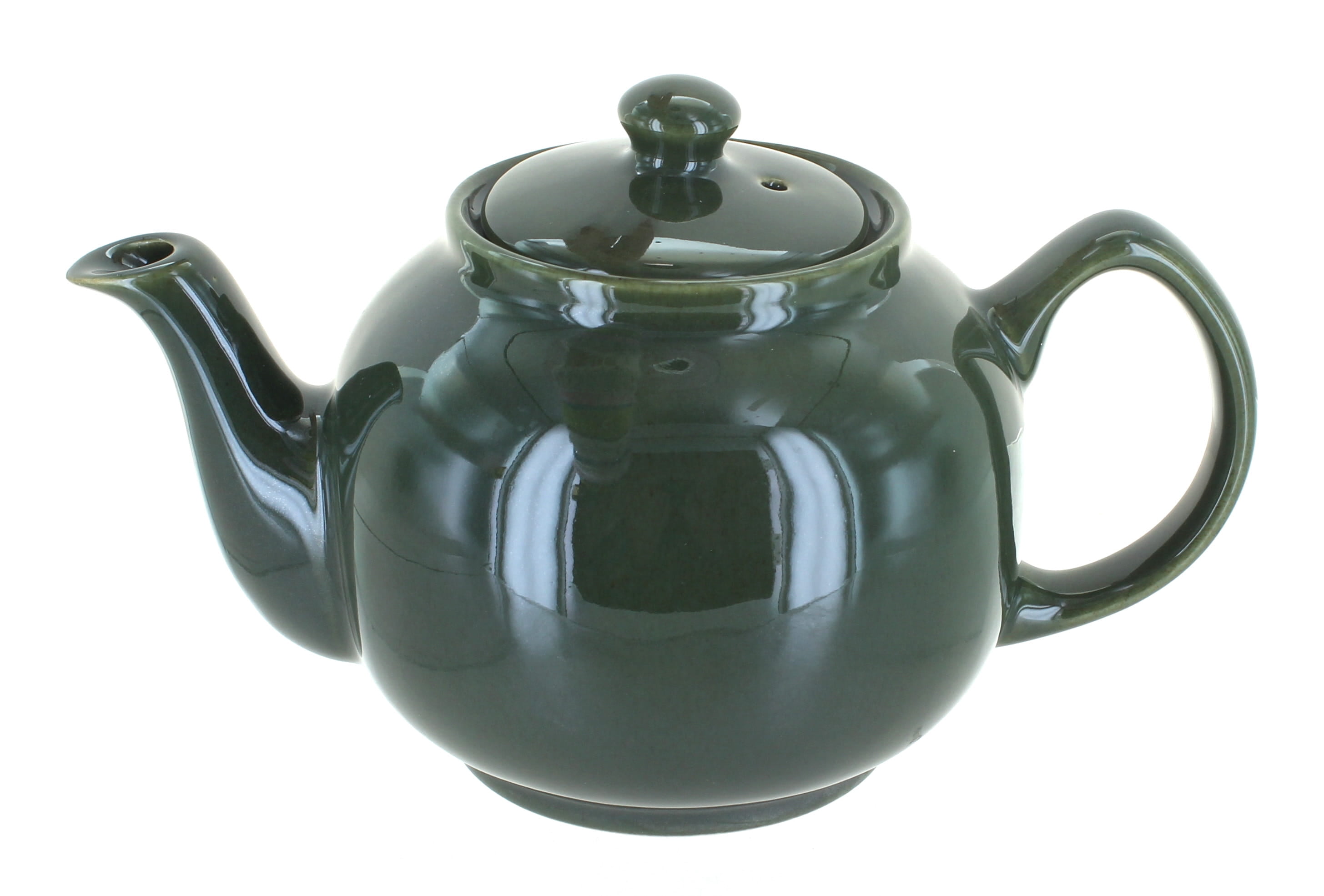 Blue Rose Polish Pottery Olive Medium Teapot - Walmart.com