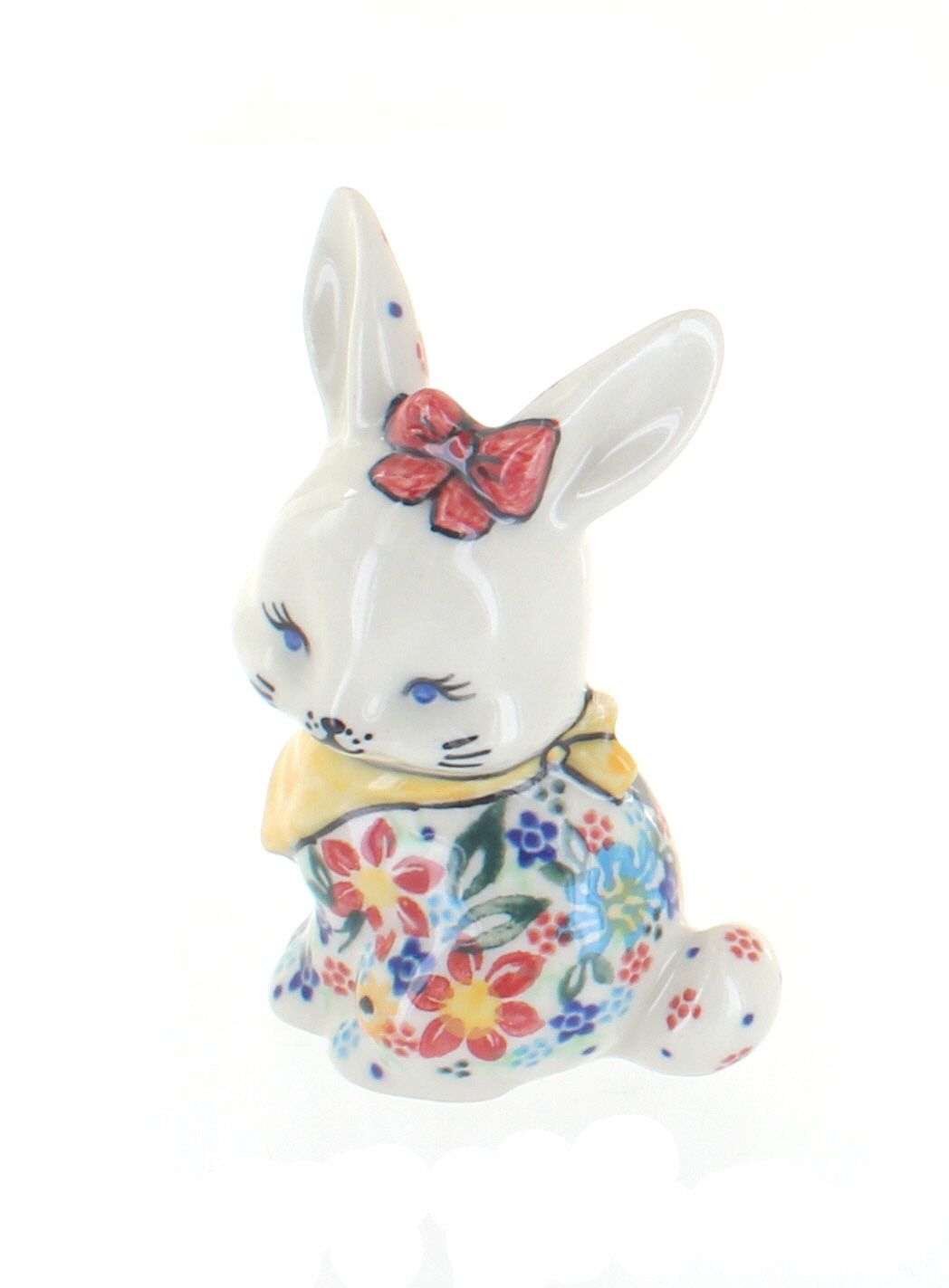 Blue Rose Polish Pottery Tara Small Rabbit - Walmart.com
