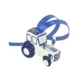 Blue Rose Polish Pottery Tulip Tractor Ornament - Walmart.com