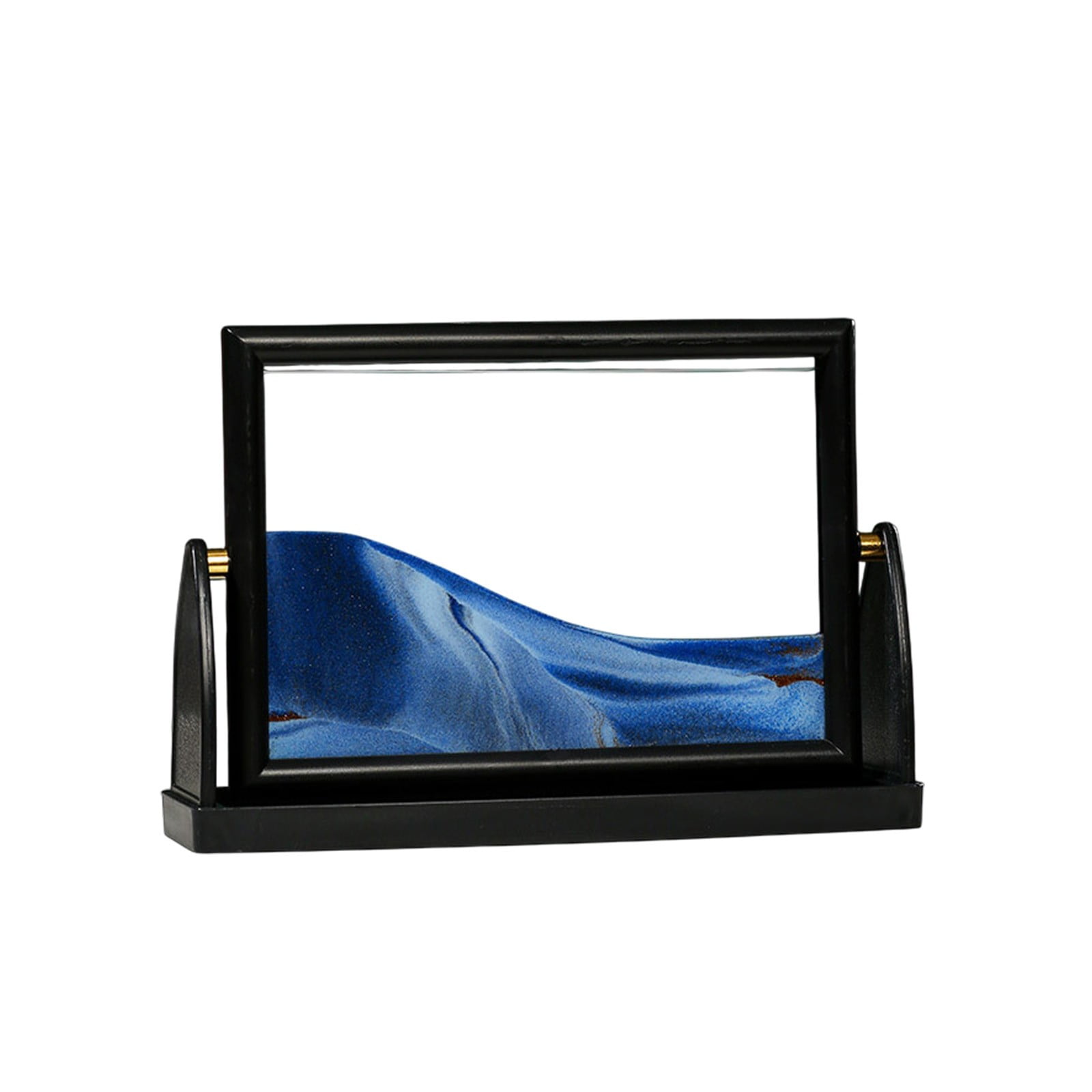 Blue Rotating Sandscape Art 3D Dynamic Sand Painting Decorative ...