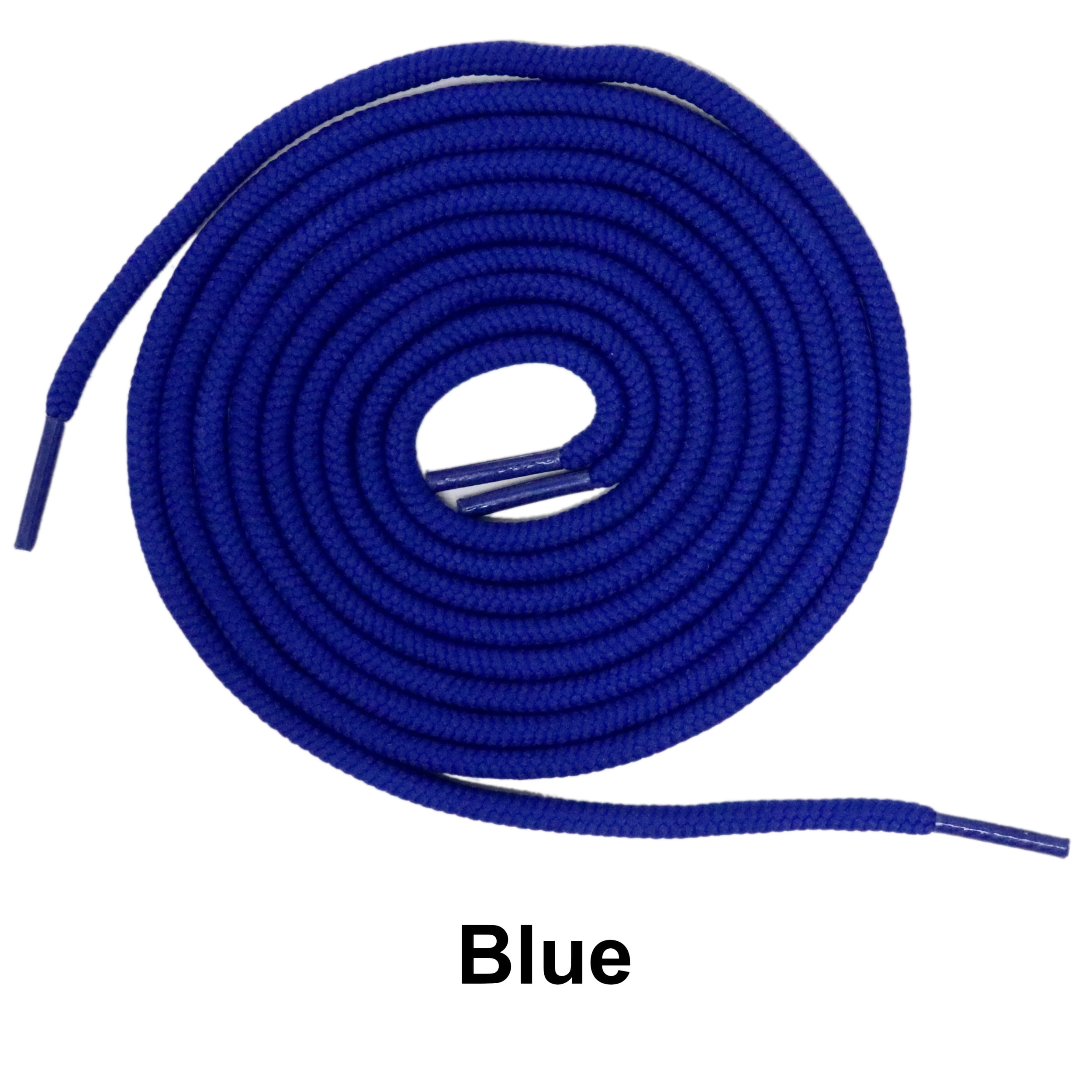 Blue Round Athletic Sneaker 27 36 45 54 63 Inch Shoelaces - Walmart.com