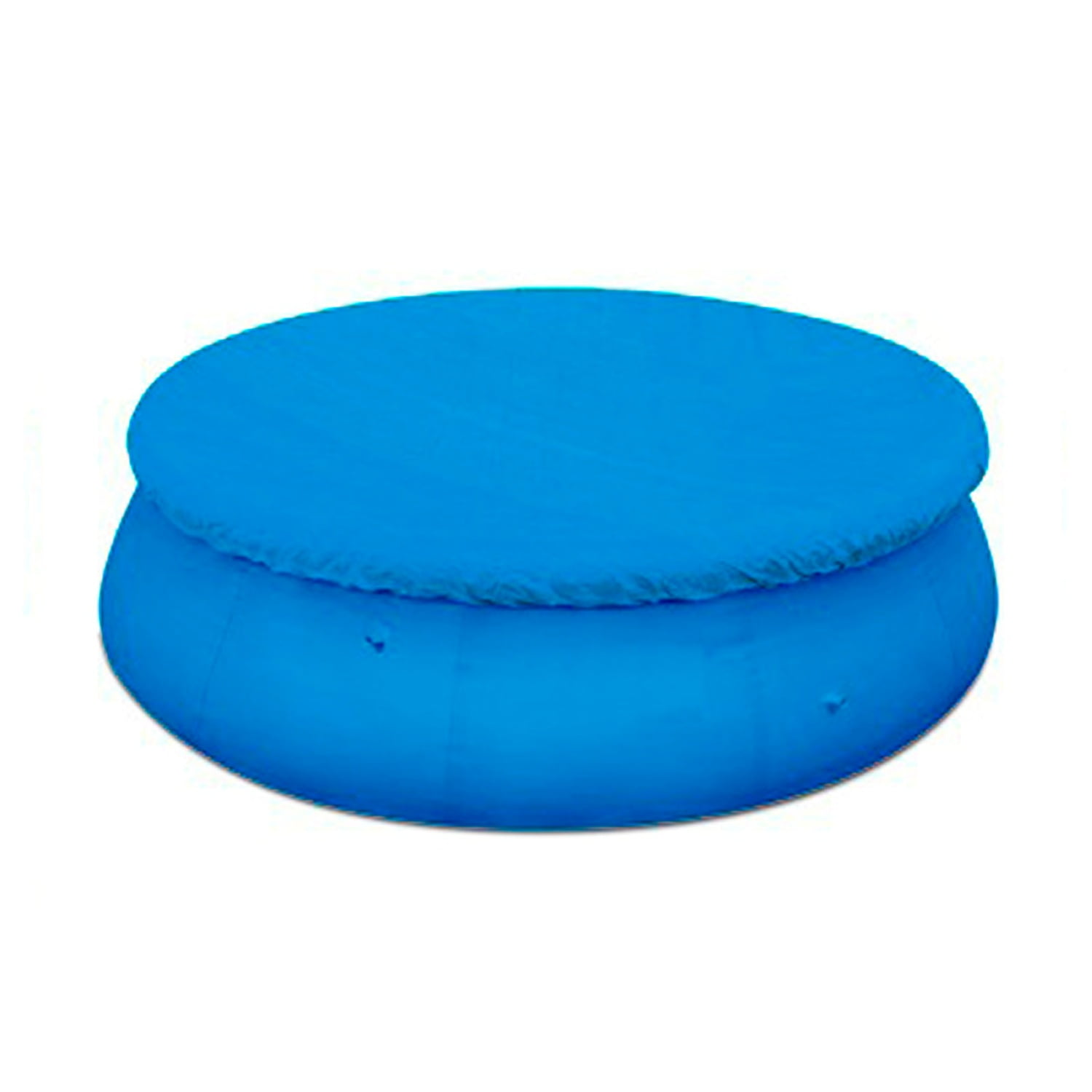 Blue Round Pool Cover - PE Protective Cloth for Inflatable Pools ...