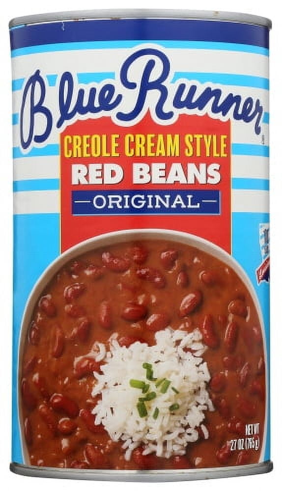 Blue Runner Bean Red Cream Style 27 oz Pack of 12 - Walmart.com