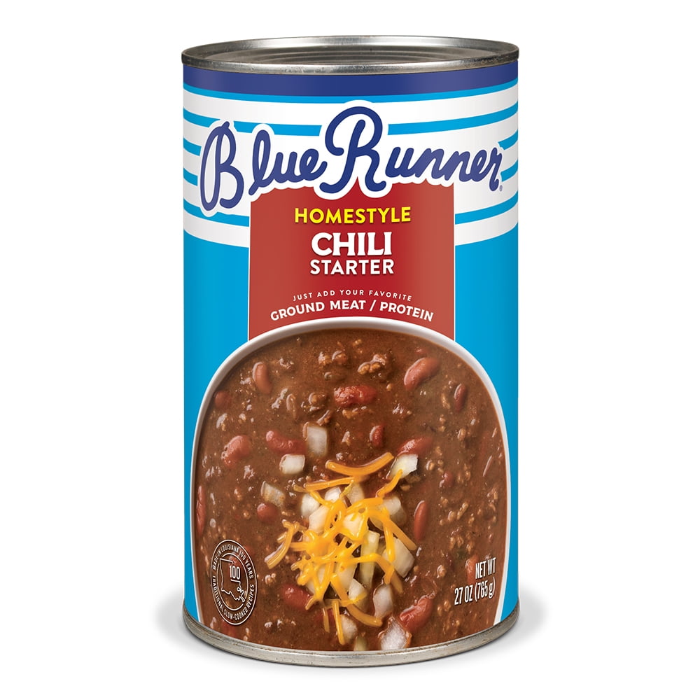 Blue Runner Foods Homestyle Chili Starter, 27 oz Can - Walmart.com