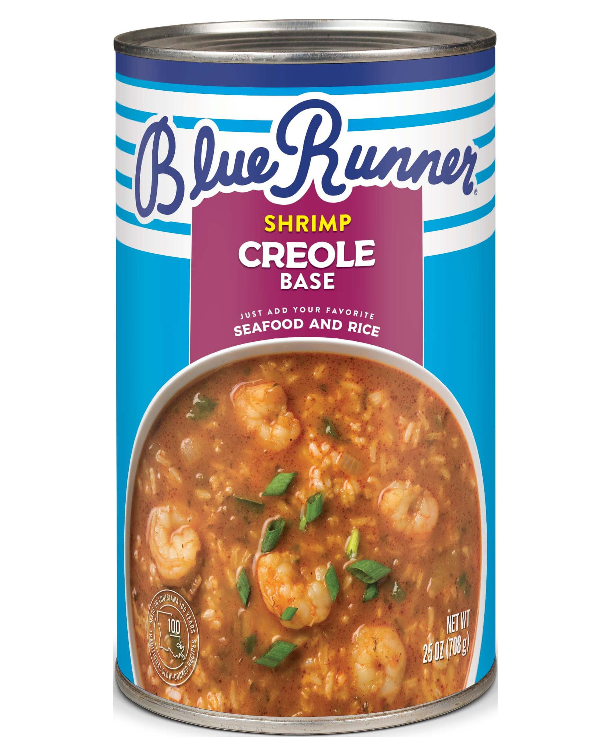 Blue Runner Foods Seafood Shrimp Creole Base, Authentic Creole Meal, 25 ...