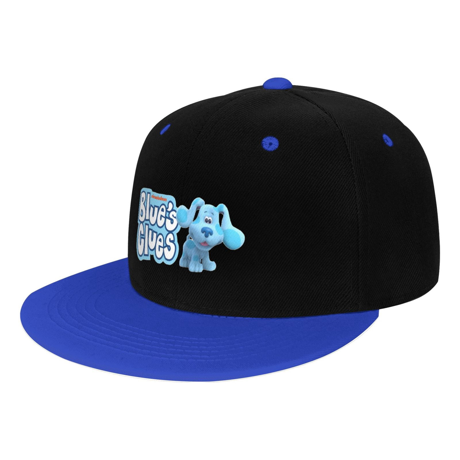 Blue'S Clues Adult Flat Brim Color Hip Hop Hat Dad Hat Baseball Cap For ...