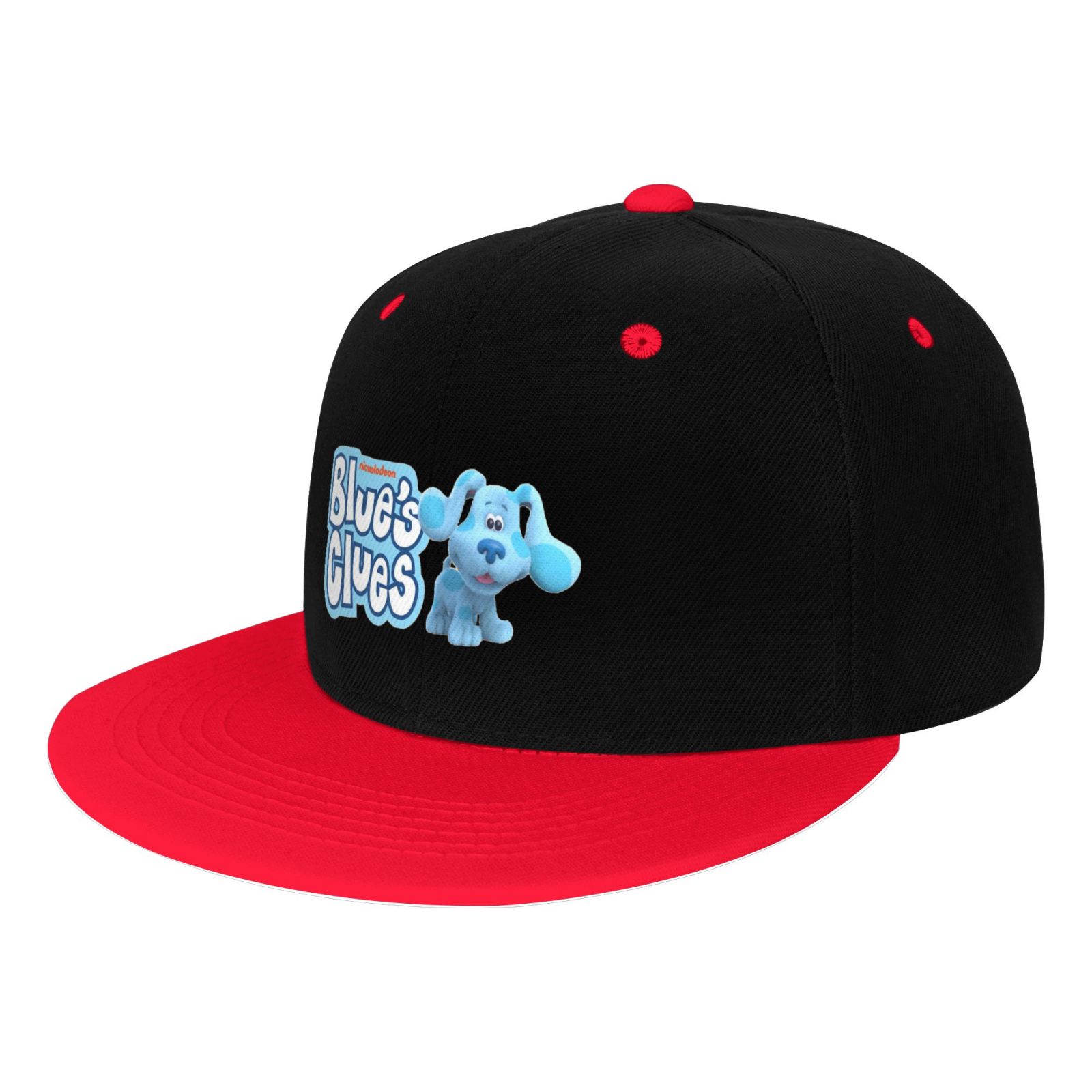 Blue'S Clues Adult Flat Brim Color Hip Hop Hat Dad Hat Baseball Cap For ...