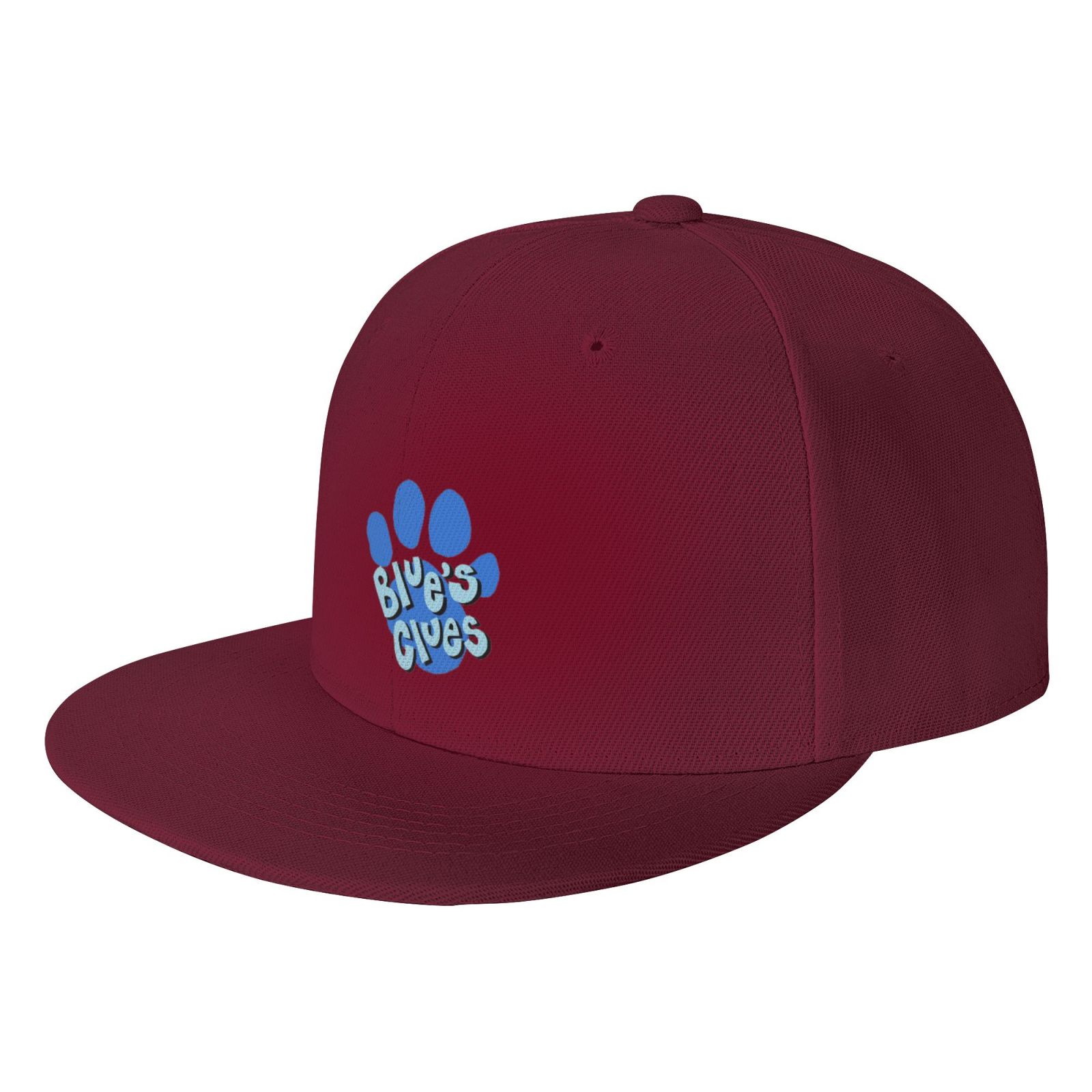 Blue'S Clues Adult Flat Brim Hip Hop Hat Dad Hat Baseball Cap For Men ...