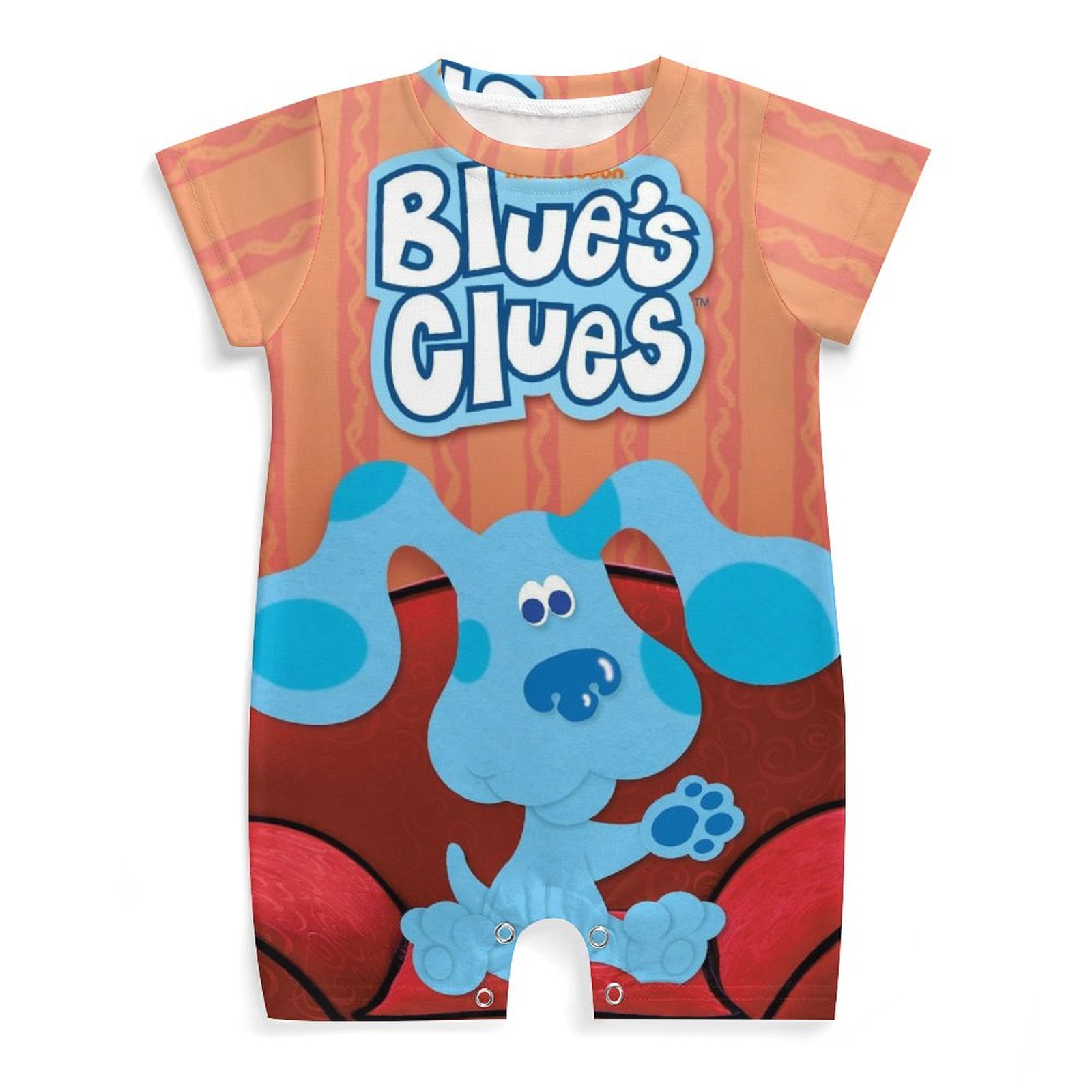 Blue'S Clues Baby Bodysuit Boy Girl Clothes Soft Newborn Infant Outfit ...